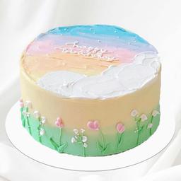SUNNY DAY CAKE | BUTTER CREAM CAKE | BIRTHDAY CAKE | CAKE CRUSH
